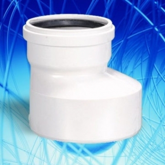 PVC transition pipe socket 160 x 110 mm